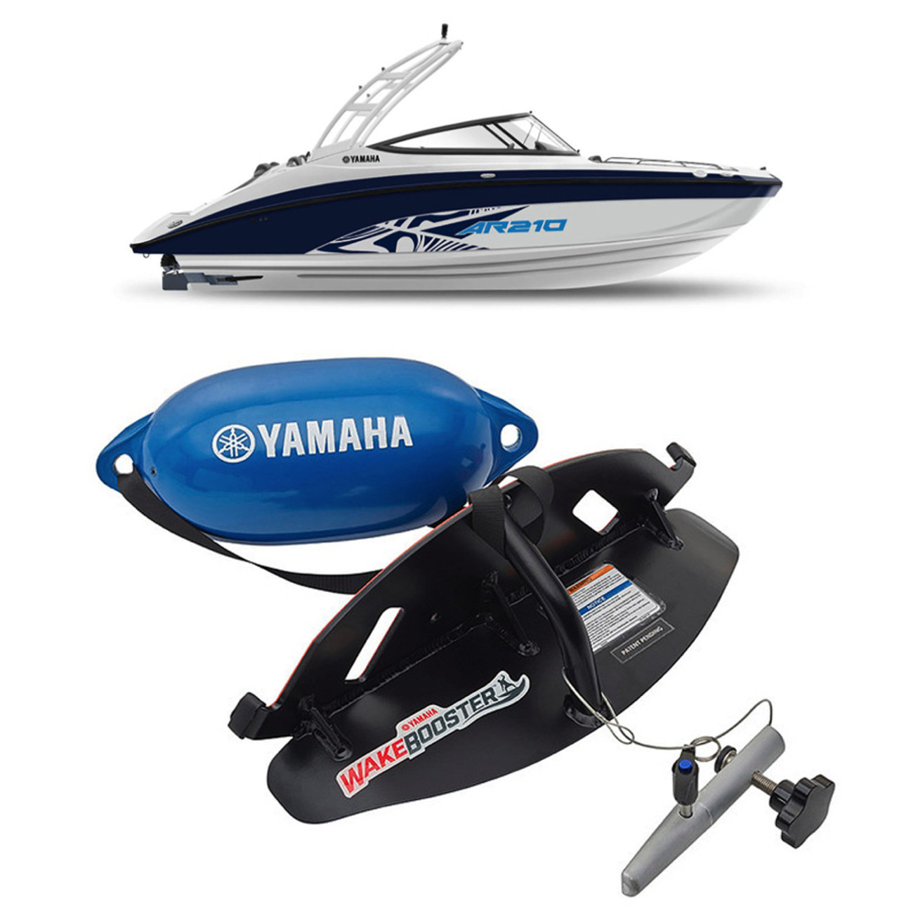YAMAHA 21' BOAT WAKEBOOSTER WAKE SURF BOOST KITS 2017 2018 2019 2020 2021 2022 AR210 SX210 212X ...